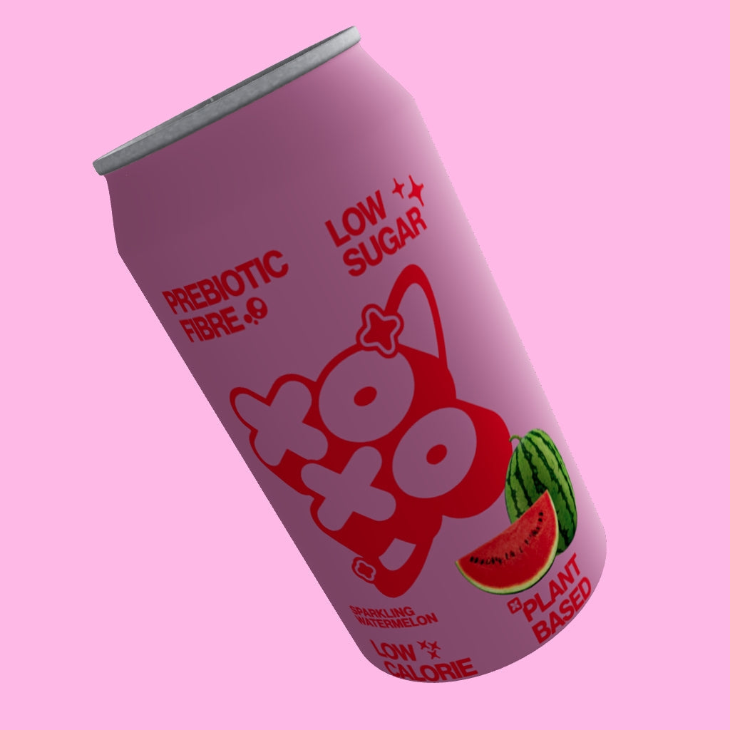 Watermelon Prebiotic Soda – XOXO Beverages
